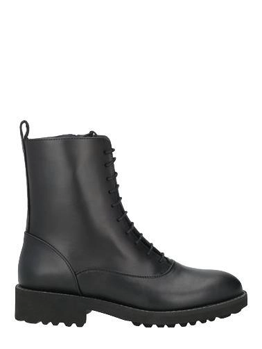 Fabiana Filippi Leather Lace-up Ankle Boots - Black