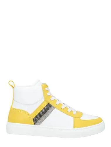 Fabiana Filippi High-top Leather Sneakers - Yellow