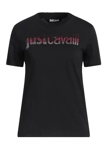 Just Cavalli T-shirt In Cotton - Black