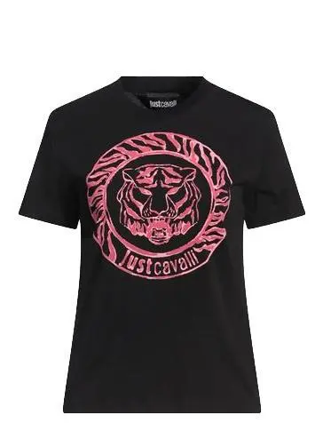 Just Cavalli Logo-print T-shirt - Black