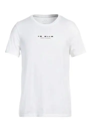 Armani Exchange T-shirt Size Organic Cotton - White