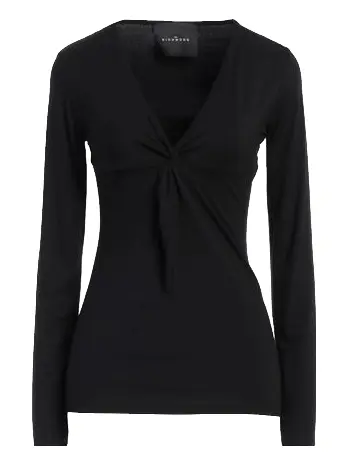 John Richmond T-shirt In Viscose And Elastane - Black
