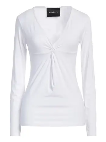 John Richmond T-shirt In Viscose And Elastane - White