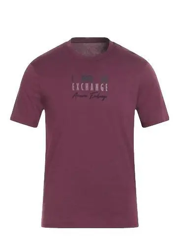 Armani Exchange T-shirt Mauve Size Cotton - Purple