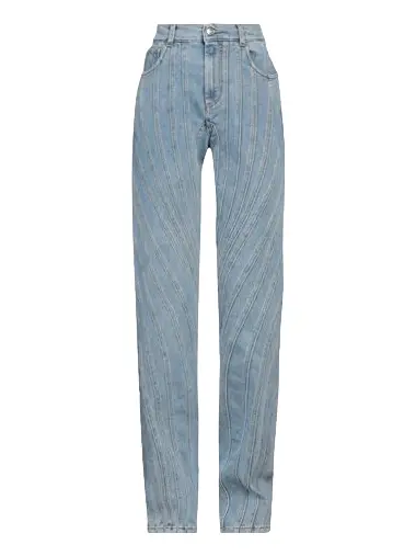 MUGLER Straight-leg Jeans - Blue