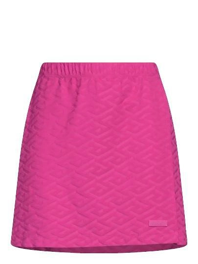 Versace Polyamide Stretch Mini Skirt - Fuchsia