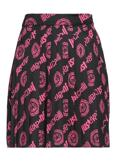 Just Cavalli Mini Pleated Skirt - Black