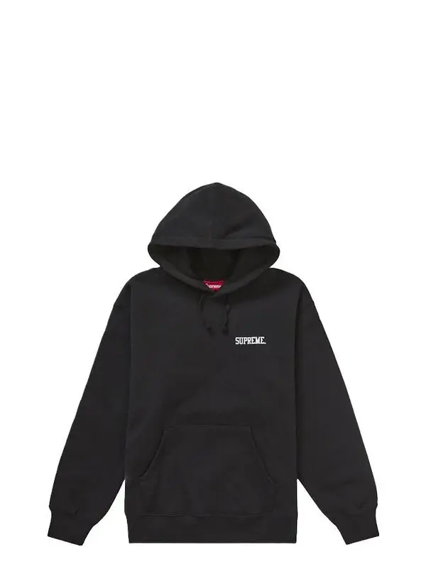 Supreme Anarchy Hooded Sweatshirt - Black
