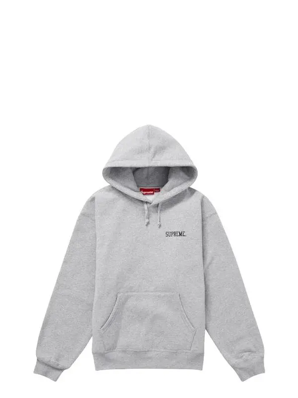 Supreme Anarchy Hooded Sweatshirt - Heather Grey