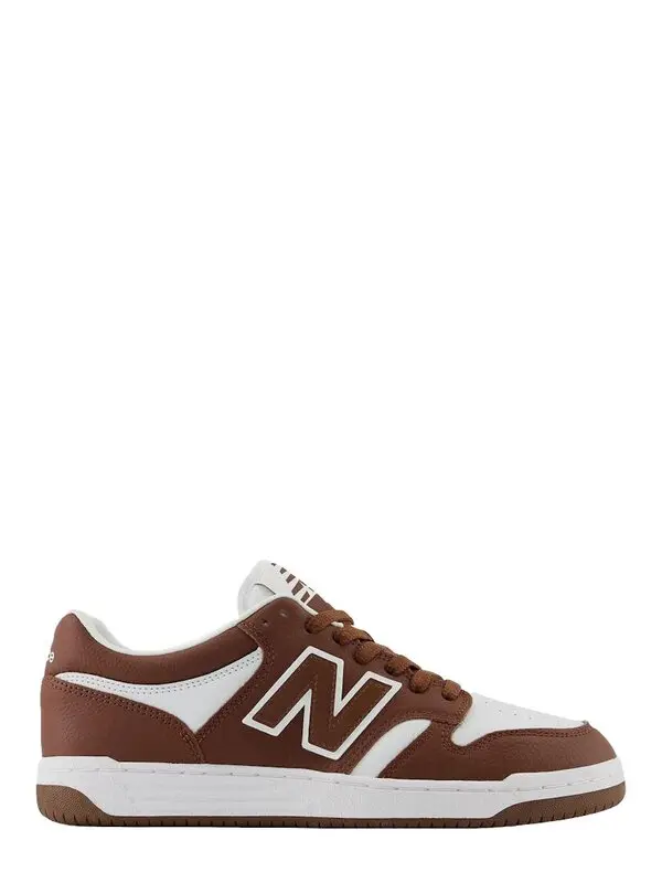 NEW BALANCE 480 Sneakers - Brown/white