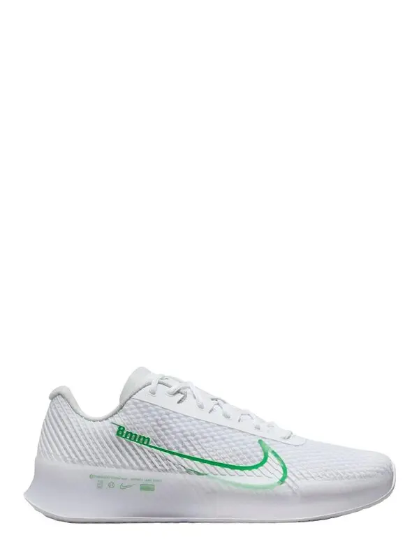 Nike Court Air Zoom Vapor Hcin Sneakers - White/kelly Green