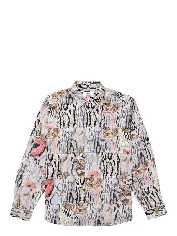 Supreme Martine Rose Patchwork Shirt - Multicolor