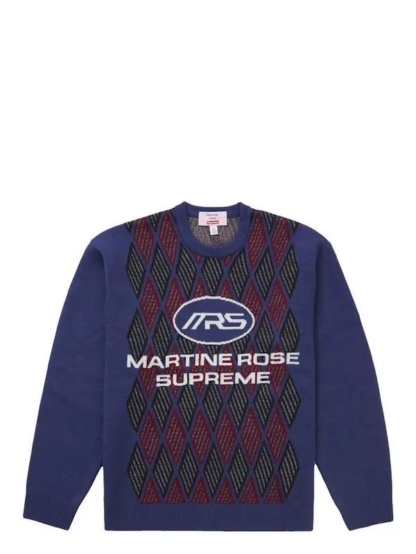 Supreme Martine Rose Sweater - Blue