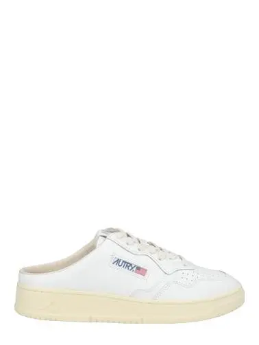 AUTRY Leather Slip-on Sneakers - White