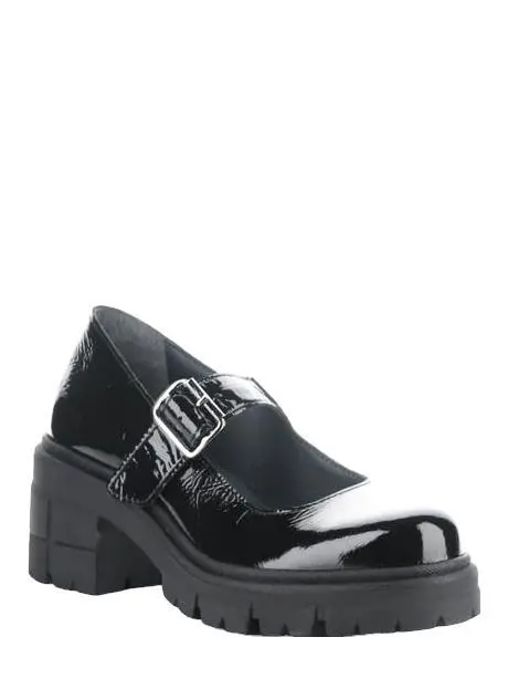 BOS. & CO. Banks Platform Mary Jane - Black Patent