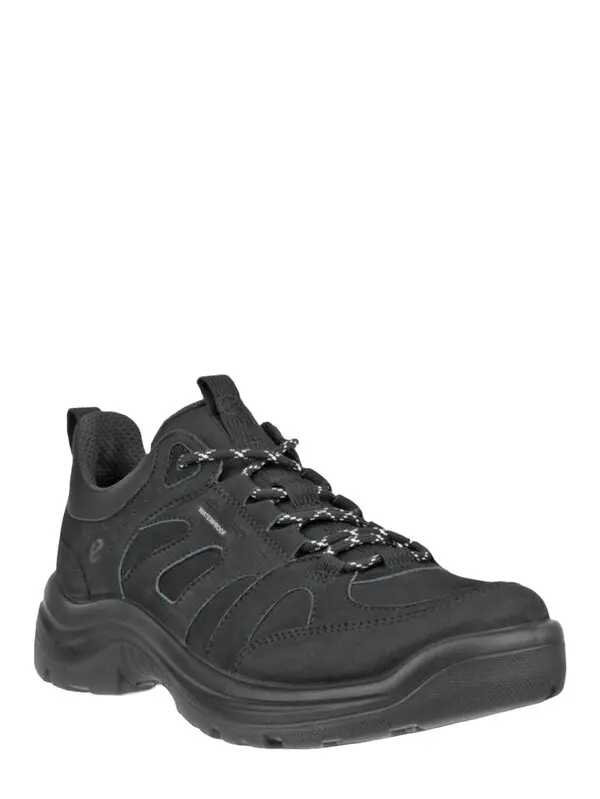 Ecco Offroad Hiking Sneakers - Black/ Black