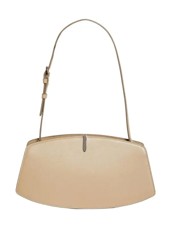 Savette The Florence Leather Shoulder Bag - Clay