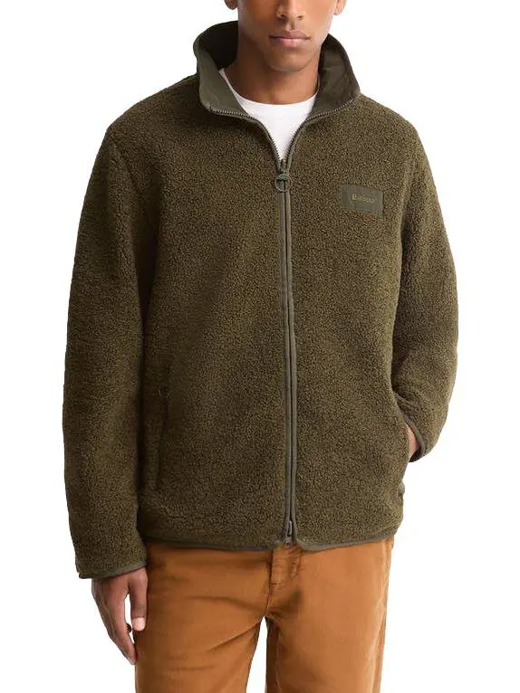 Barbour Reversible Fleece Jacket - Sage