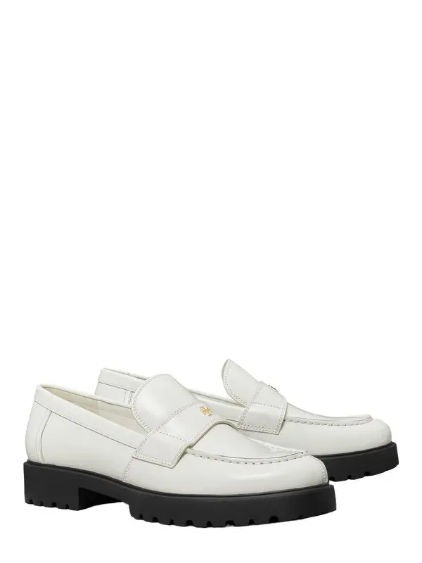 Tory Burch Platform Loafer - Dove White