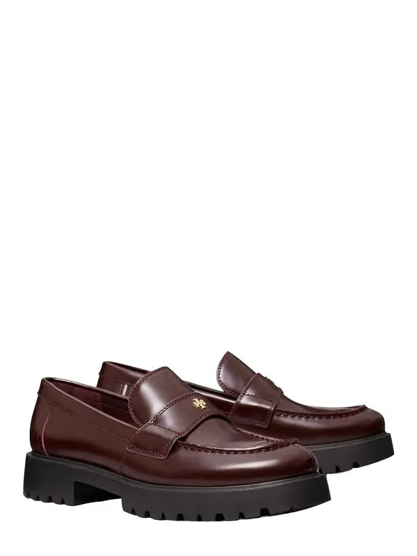 Tory Burch Platform Loafer - Plum