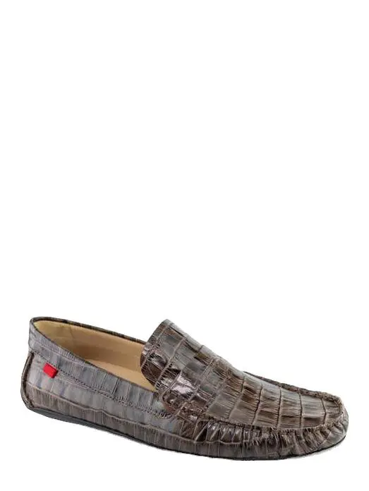 MARC JOSEPH NEW YORK Union 4.0 Driving Loafer - Cafe Croco
