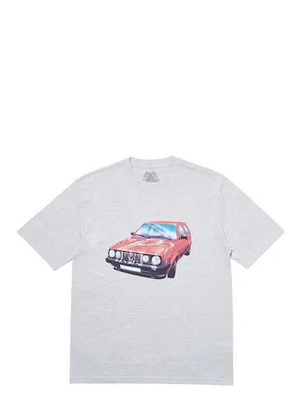 PALACE Gt Alight T-shirt - Grey Marl