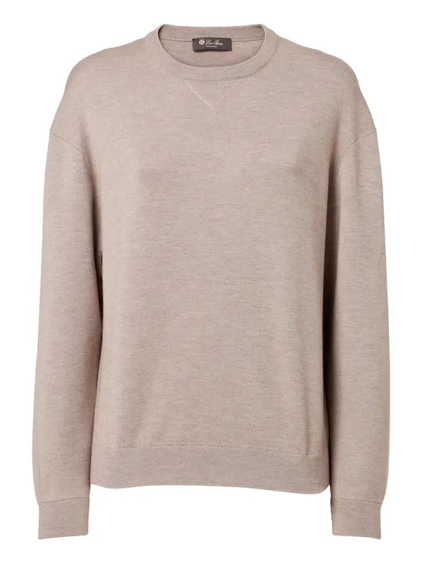 Loro Piana Balfour Crewneck Sweater - Brown