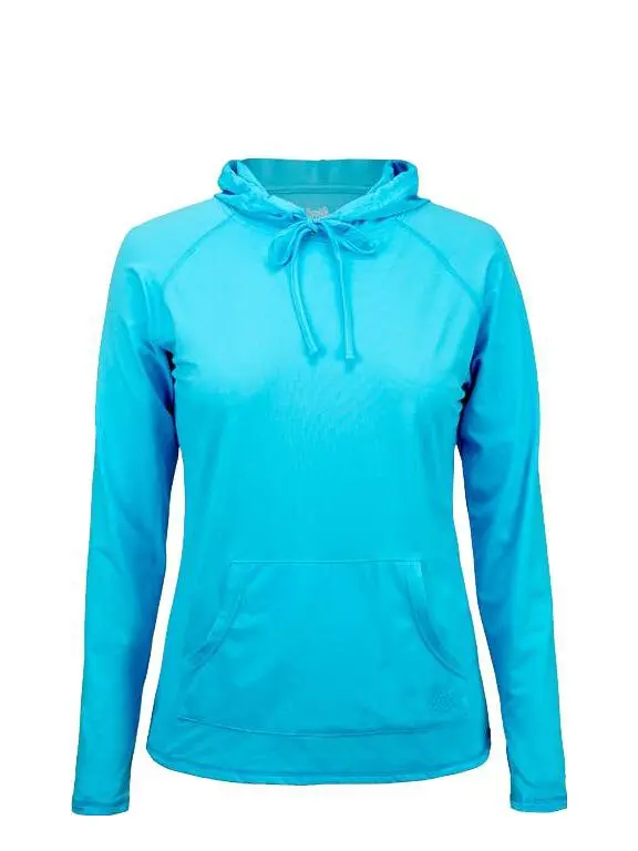 UV SKINZ Pullover Hoodie - Aqua