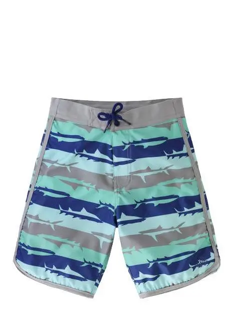 UV SKINZ Retro Board Shorts - Shark Shiver