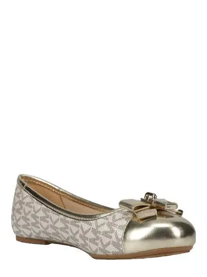 Michael Kors Kenya Lock Ballet Flat - Pale Gold