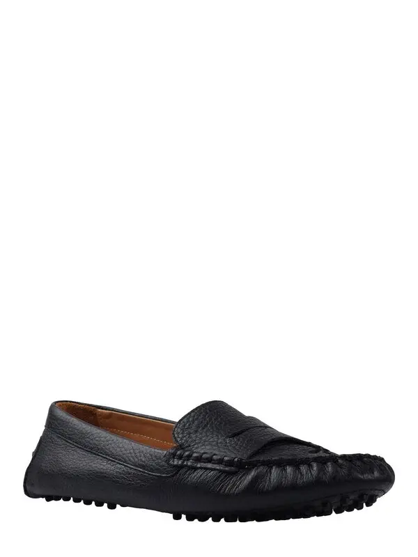 NATIONAL COMFORT Talulah Penny Loafer - Black Leather