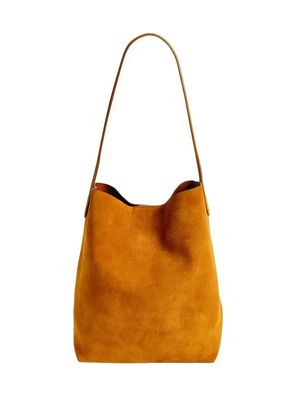 MANSUR GAVRIEL Everyday Cabas Suede Hobo Bag - Cuoio