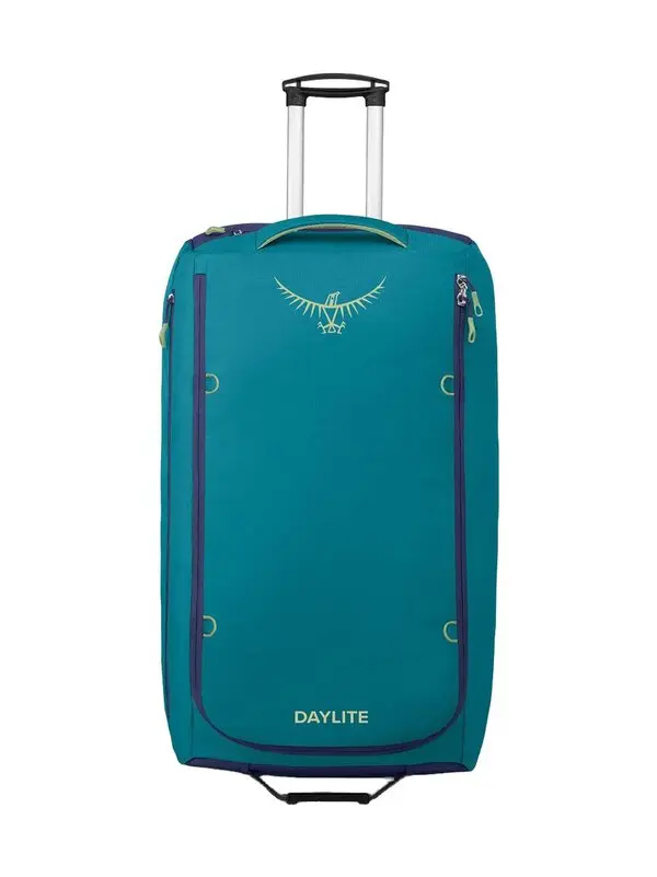OSPREY Daylite 115-liter 32-inch Wheeled Duffle Bag - Blue Spikemoss Alkaline