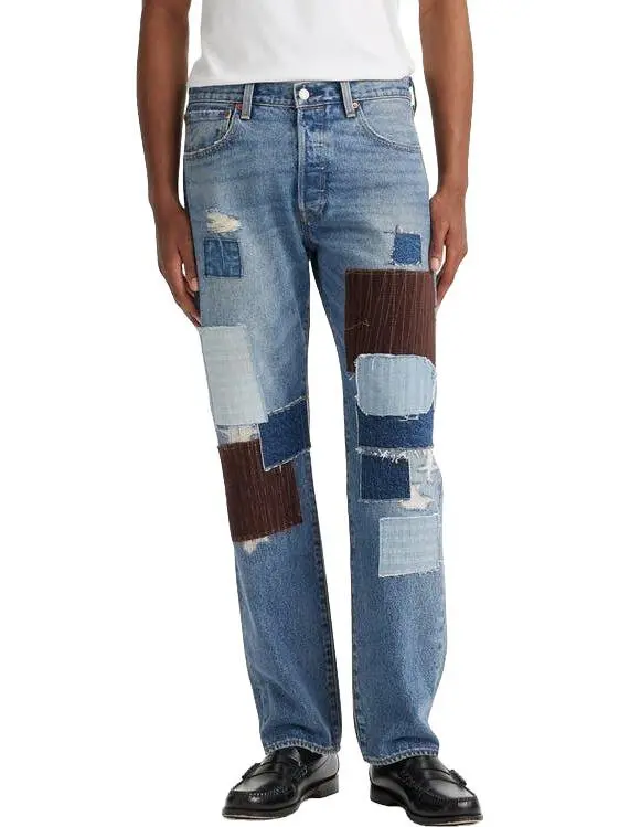 LEVI'S 501® '93 Patchwork Straight Leg Jeans - Trailblazing Dx