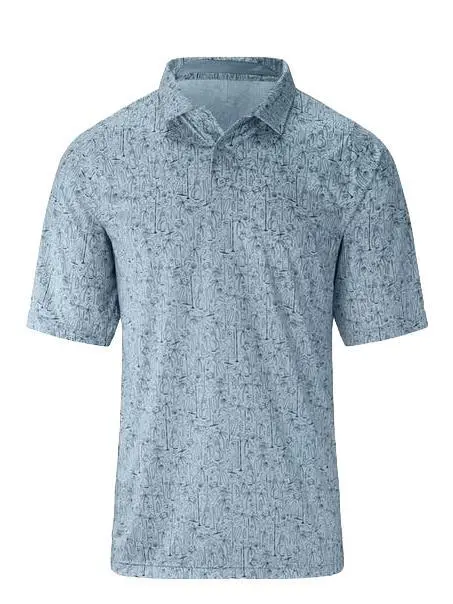 UV SKINZ Short Sleeve Polo - Island Ace