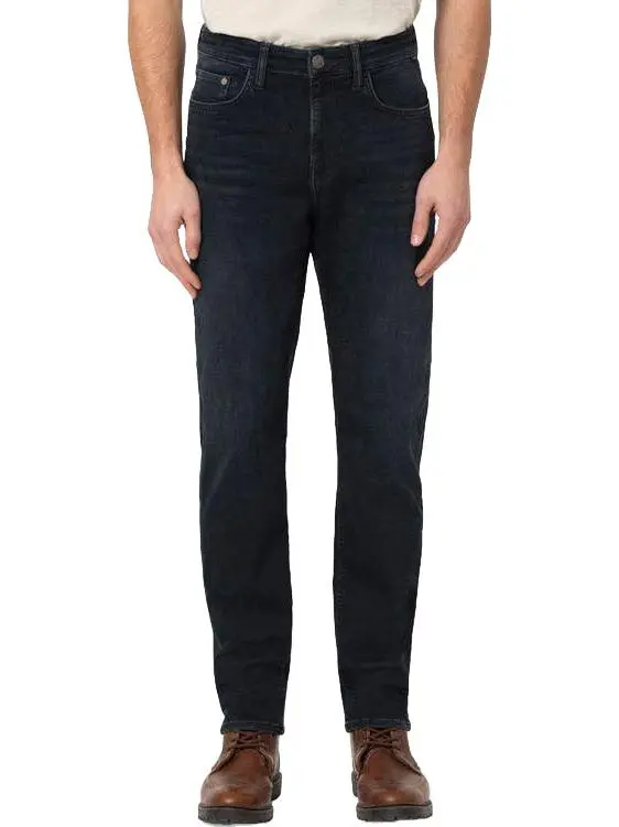 MAVI Marcus Straight Leg Jeans - Blue Black Brushed