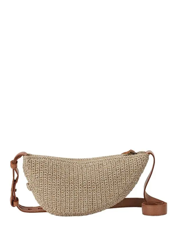THE SAK Tess Sling Crochet Bag - Bamboo Static