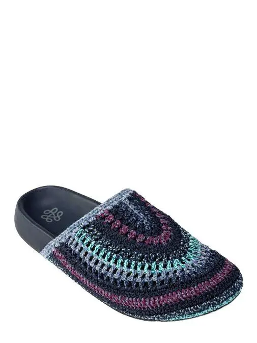 THE SAK Bolinas Crochet Clogs - Lapis Stripe