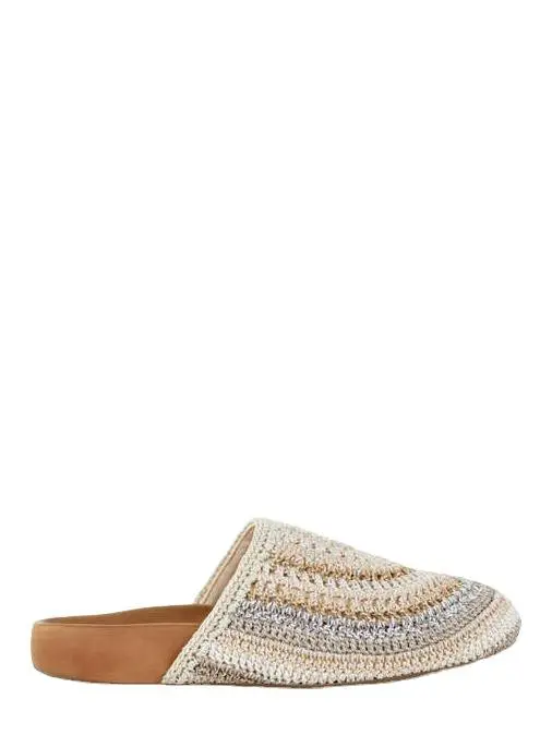 THE SAK Bolinas Crochet Clogs - Sand Stripe