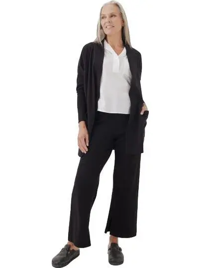 PACT Organic Cotton Cardigan - Black