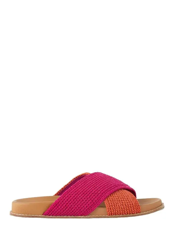 THE SAK Penelope Slip-on Sandals - Pinkberry Cayenne Block