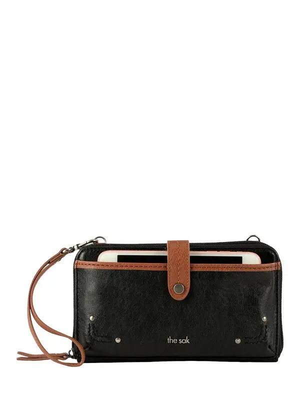 THE SAK Iris Smartphone Crossbody Bag - Black Onyx
