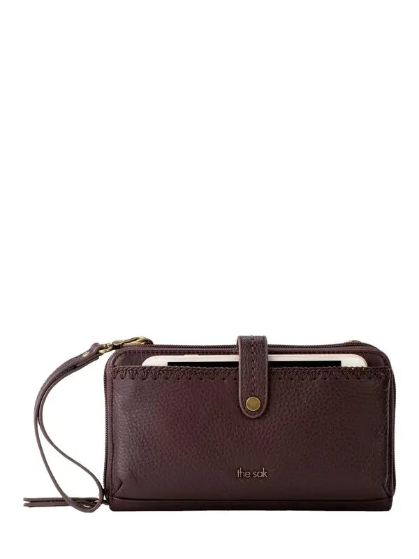 THE SAK Iris Smartphone Crossbody Bag - Mahogany