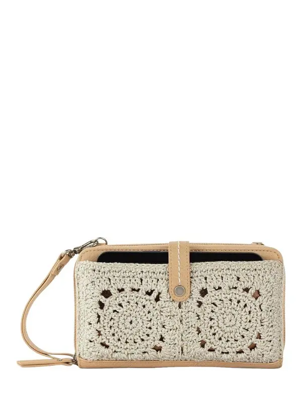 THE SAK Iris Smartphone Crossbody Bag - Natural Medallion