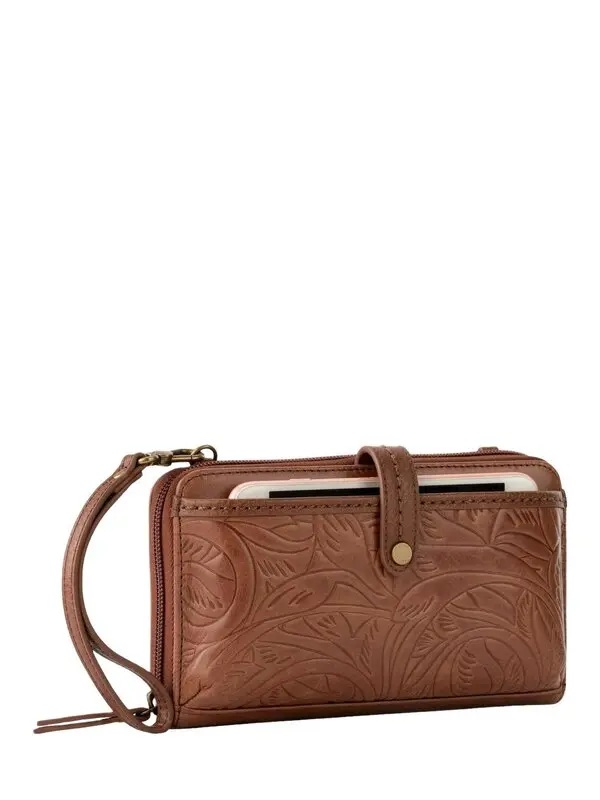 THE SAK Iris Smartphone Crossbody Bag - Teak Leaf