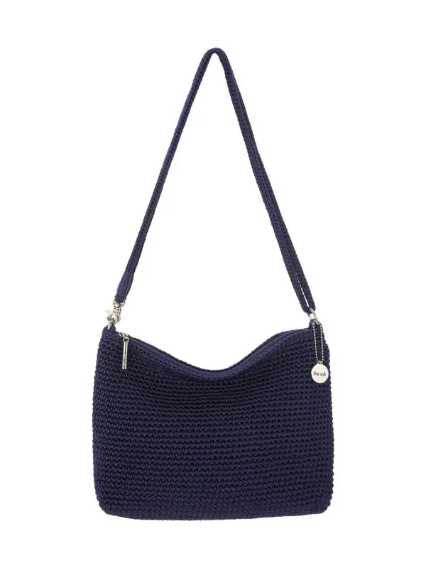 THE SAK Lumi Convertible Crossbody Hand Crochet Bag - Denim