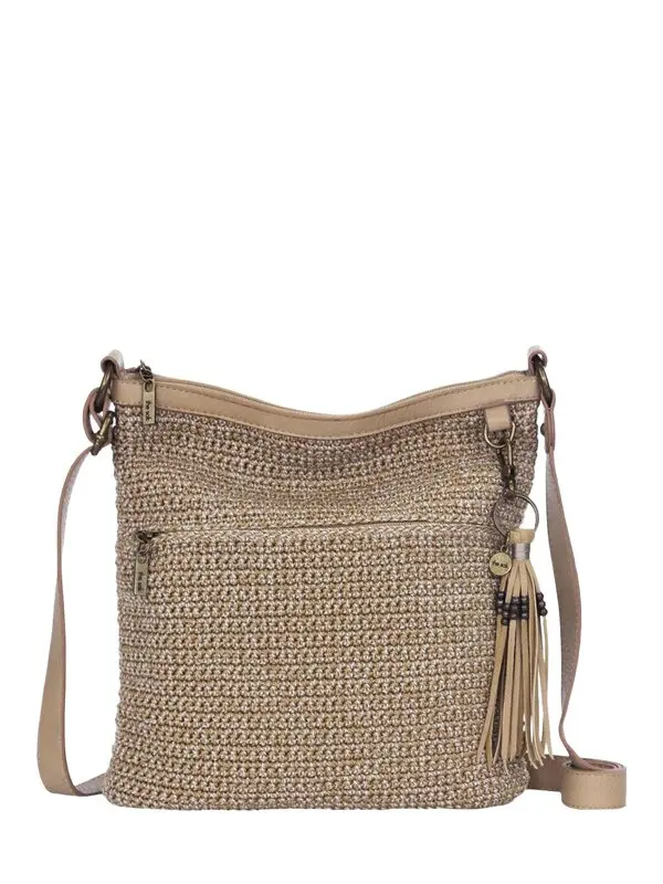 THE SAK Lucia Leather Crossbody Bag - Bamboo Static