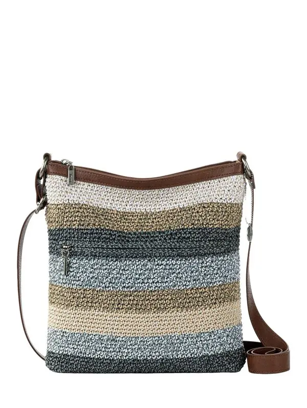 THE SAK Lucia Hand Crochet Crossbody Bag - Desert Stripe