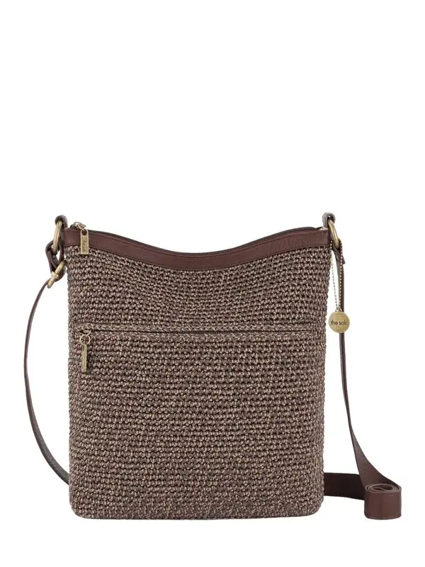 THE SAK Lucia Leather Crossbody Bag - Nutmeg Static