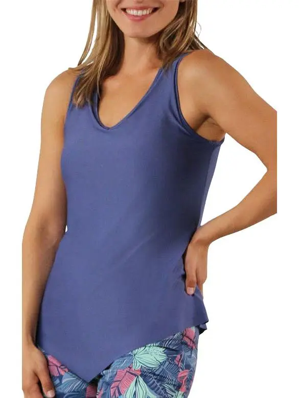 UV SKINZ Swing Tank Top - Washed Navy